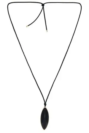 JENNIFER FISHER Dagger Pendant Necklace With Quartz