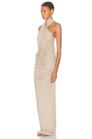 ENTIRE STUDIOS Sleeveless Dalters Dress - Fawn