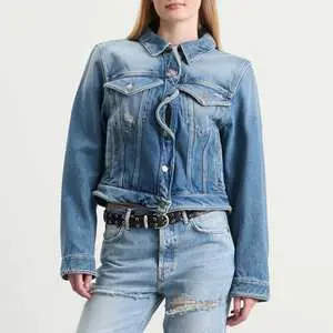 Acne Studios Oleag Vintage Wiggle Denim Jacket