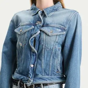 Acne Studios Oleag Vintage Wiggle Denim Jacket