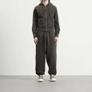 ENTIRE STUDIOS Slim Zip-up Hoodie - Washed Black