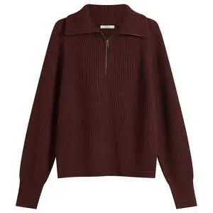 ENTIRE STUDIOS Blimp Quarter Zip - Bean