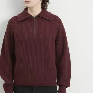 ENTIRE STUDIOS Blimp Quarter Zip - Bean