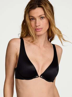 Victoria's Secret Very Sexy Smooth Lightly Lined Plunge Bra - Black
