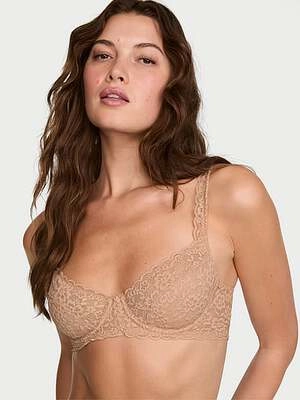 Victoria's Secret The Lacie Unlined Balconette Bra Beige