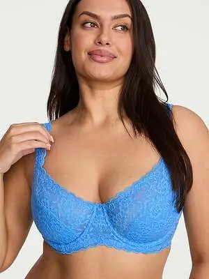Victoria's Secret Lacie Unlined Balconette Bra - Blue