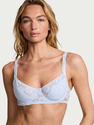 Victoria's Secret Lacie Unlined Balconette Bra - Blue