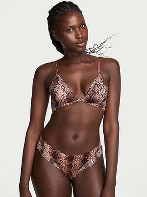Victoria's Secret Very Sexy Sheer Reveal Unlined Modern Bralette Print