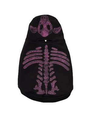 Pink Pet Skeleton Hoodie