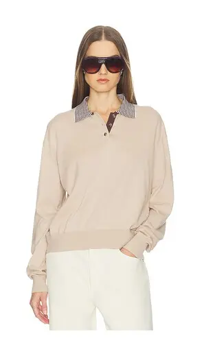 SRG Marielle Long Sleeve Knit Polo