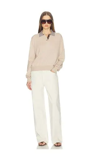 SRG Marielle Long Sleeve Knit Polo