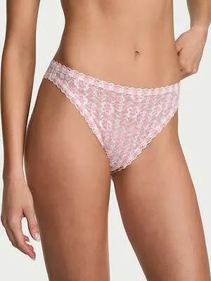Victoria's Secret The Lacie Lace Brief Panty - Print