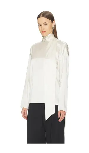 SRG Galia Silk Top - Ivory