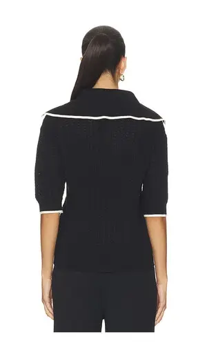 Varley Arney Half Zip Knit Polo Top
