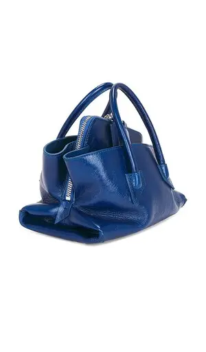 Attico La Passeggiata Mini Top Handle Bag - Blue