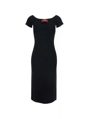 Max Mara Cabina V-neck Dress