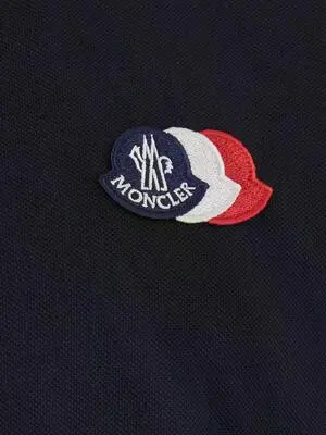 Moncler Logo-patch Polo Shirt