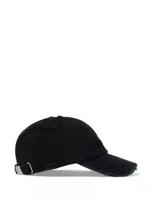 Camper Distressed Logo Cap - Black