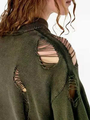 Camper Crew-neck Cut-out Sweater