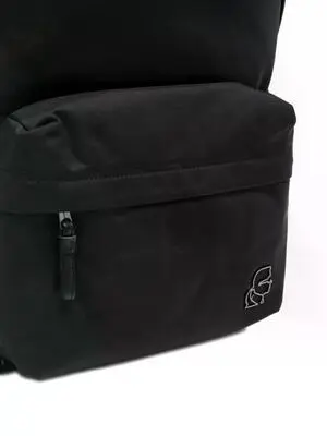 Karl Lagerfeld Front Zip Pocket Backpack