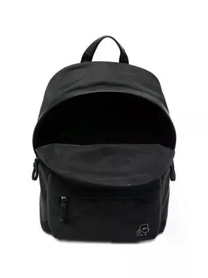 Karl Lagerfeld Front Zip Pocket Backpack