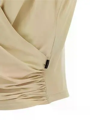 Goldbergh Calipso Crossed Draping Top