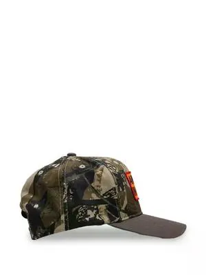 PLEASURES Camouflage Print Cap