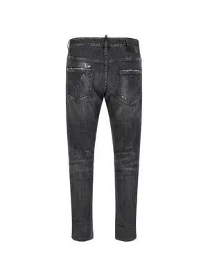 Dsquared2 Distressed Cropped Jeans