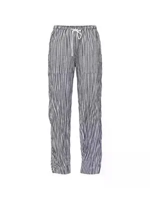 OSKLEN Striped Wrinkled Trousers