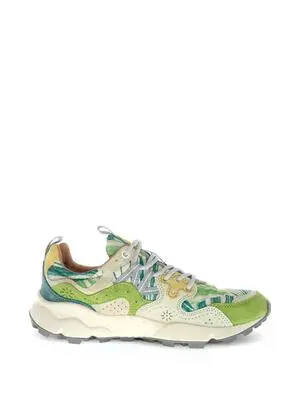 Flower Mountain Perforated Sneakers For Women