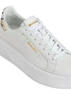 Woolrich Chunky Court Lace-up Sneakers - White