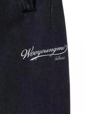 WOOYOUNGMI Wide-leg Drawstring Trousers