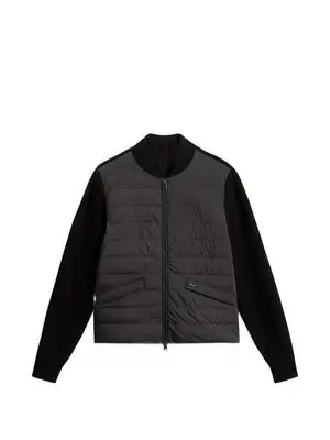 Woolrich Hybrid Quilted Bomber Jacket - Black