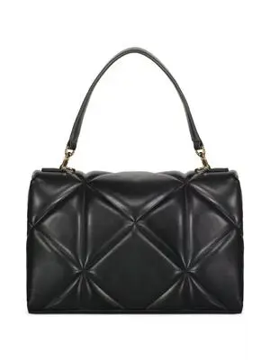 Moschino Quilted Logo Tote - Black