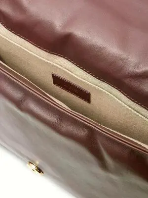 A.p.c. Small Grace Leather Shoulder Bag - Brown