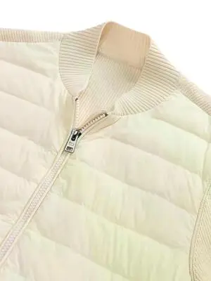 Woolrich Hybrid Bomber Jacket - Neutrals