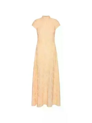 ROTATE BY BIRGER CHRISTENSEN Floral-pattern High-neck Dress
