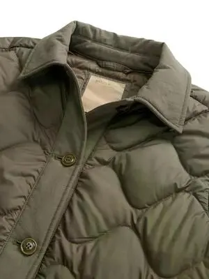 Woolrich Quilted Jacket With Stand Up Collar