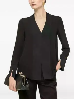 NISSA Panelled V-neck Top