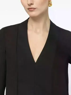 NISSA Panelled V-neck Top