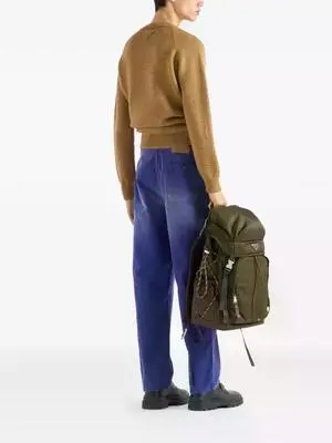 Prada Wool Crewneck Sweater - Brown
