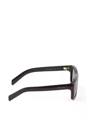 Prada Rectangle Sunglasses - Brown