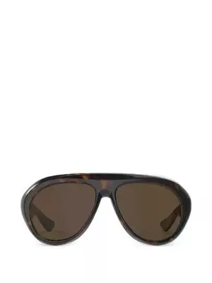 ROTATE BY BIRGER CHRISTENSEN Pilot-frame Sunglasses - Brown