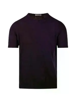 ROBERTO COLLINA Crewneck Short-sleeve T-shirt - Purple