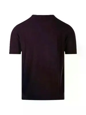 ROBERTO COLLINA Crewneck Short-sleeve T-shirt - Purple