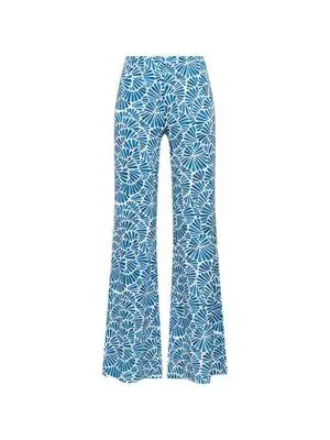Malìparmi Printed Trousers - Blue