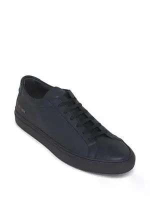 COMMON PROJECTS Achilles Leather Sneakers - Blue