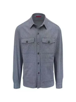 Isaia Button-down Pocket Overshirt