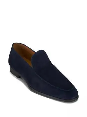 Magnanni Suede Slip-on Loafers