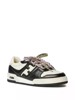 Fendi Match Logo Sneakers - Black